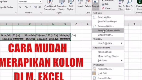 Cara Merapikan Kolom Di Excel: Tampilan Data Yang Lebih Profesional!