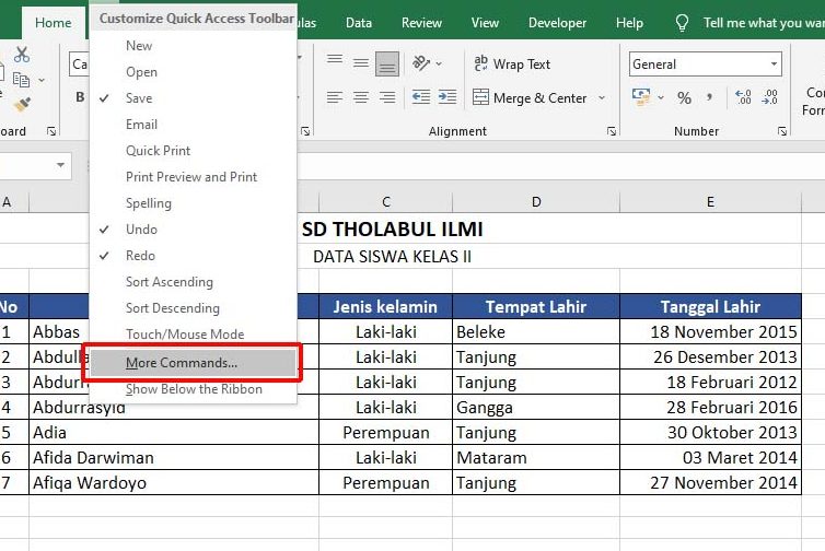 Tutorial Lengkap Cara Input Data Di Excel!